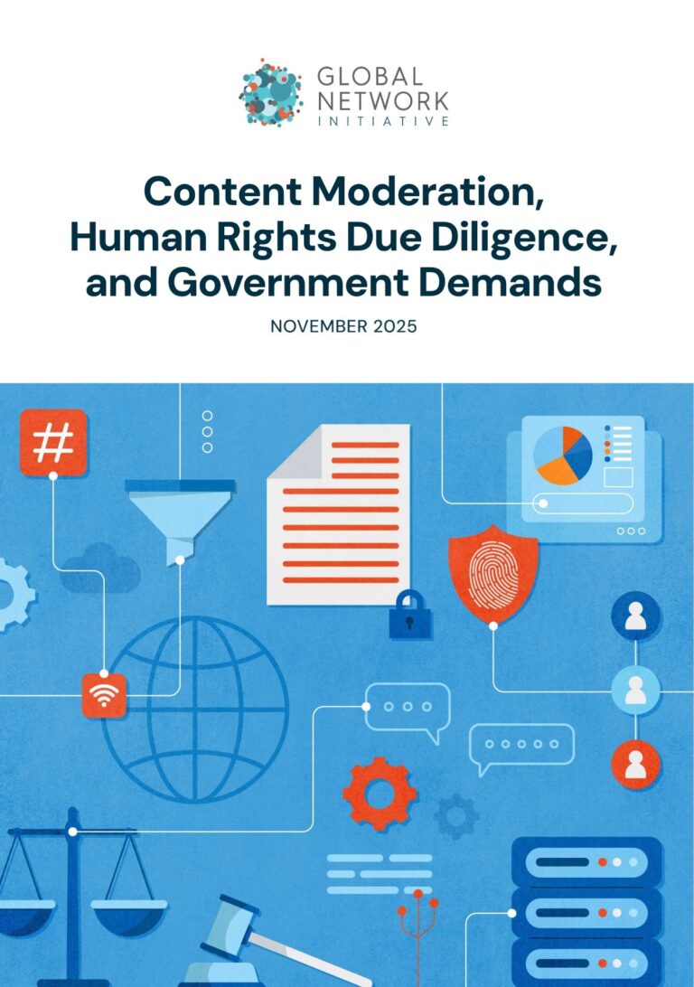 New Report from GNI’s Learning Series on Content Moderation, Human Rights Due Diligence, and ...